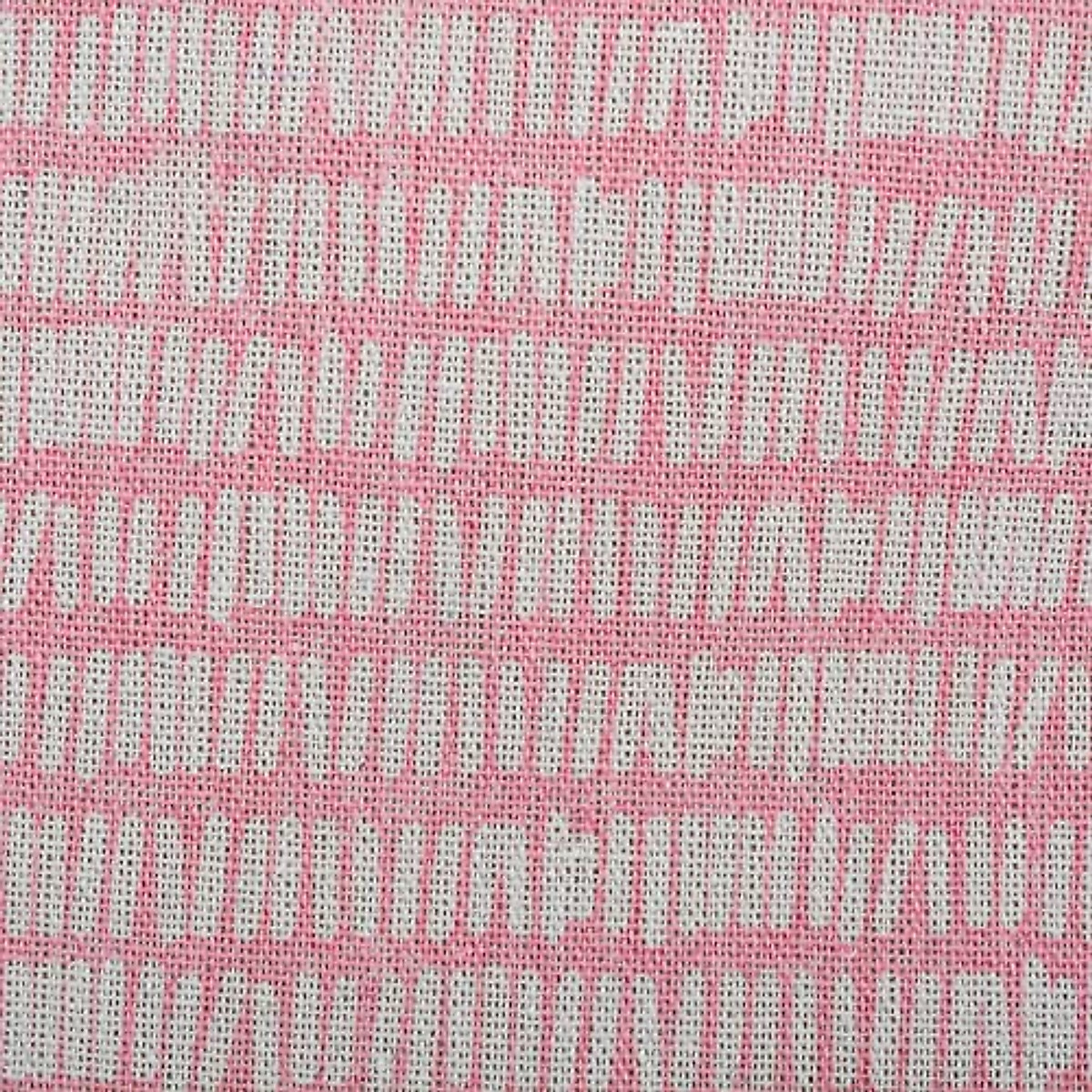 DII Polyester Container with Handles, Keeping Score Storage Bin, Large, Pink Sorbet