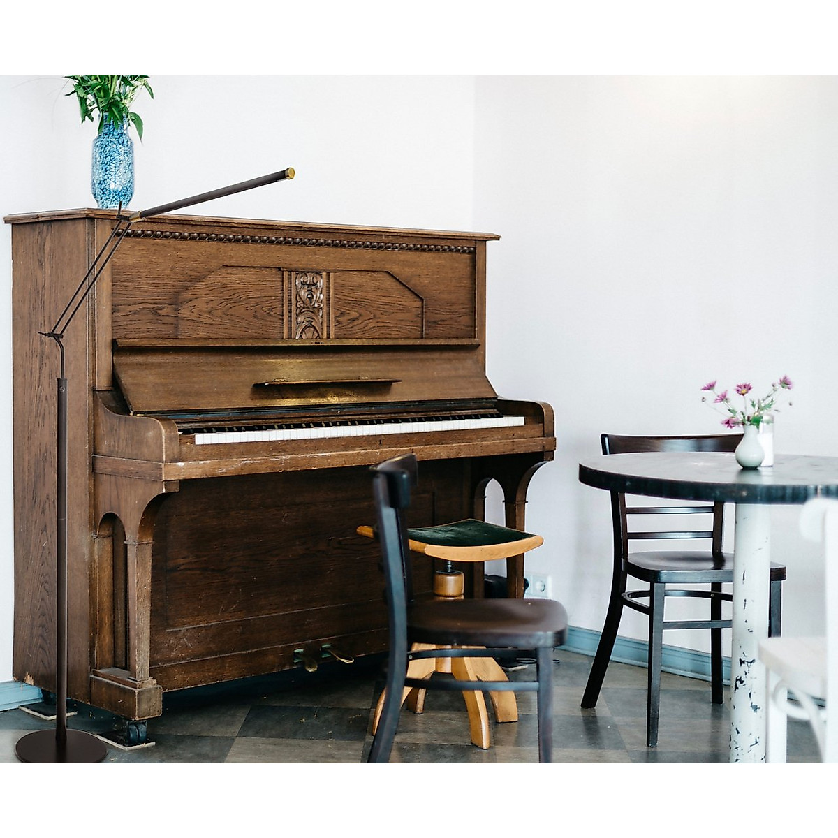 Cocoweb FLED-GPS High Powered Dimmable LED Piano Floor Lamp