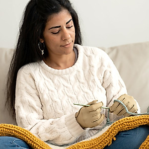 isotoner unisex adult Left Hand Only, Full Finger (One Glove) Cold Weather Gloves, Camel, X-Large US