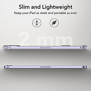 ESR for iPad Mini 6 Case, iPad Mini 6th Generation Case with Stand(8.3 inch, 2021), 3 Stand Modes, Slim and Light, Yellowing Resistant, Boost Kickstand Case, Clear