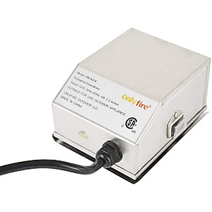 onlyfire Universal Grill Electric Replacement Stainless Steel Rotisserie Motor 110 Volt On/Off Switch- 50 lb. Load,