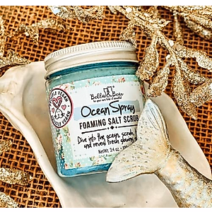 Bella & Bear Ocean Spray Body Scrub - Travel Size - Vegan 3.4oz (3.4 oz) (3.4 oz)