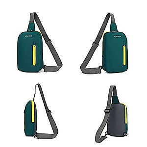 JEBATOXI UltraLight Crossbody Sling Backpack Sling Bag Travel Hiking Chest Bag Daypack