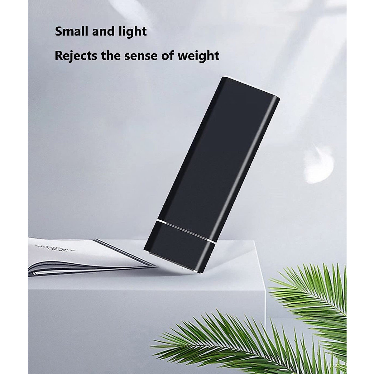 SOSOFLY New SSD Mobile Solid-State U Disk 64GB 128GB Portable Mini Mobile Solid-State Hard Disk high-Speed Read and Write U Disk (64G, Gold)