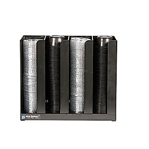 San Jamar (SAO7G) - PCL2 2 Portion/Sauce Cup Lid Organizer, Black