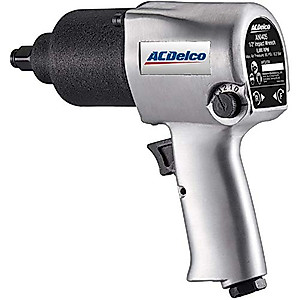 ACDelco ANI405A-NK1 Pneumatic Heavy Duty Twin Hammer ½” 5-Speed Impact Wrench & 3/8” Ratchet Wrench Combo Tool Kit