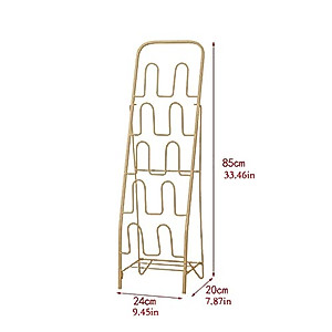 Shoe Rack Shoe Shelf Stackable Shoe Rack Shoe Rack, Multi-Layer Metal Shoe Shelf - Entrance Hallway Bedroom Freestanding Shoe Storage Organiser Rack Suitable for Flat Shoes and Slippers Shoe Bench St