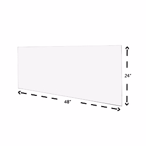Acrylic Plastic Sheet 6MM (1/4") x 24" x 48" - Clear Plexiglass