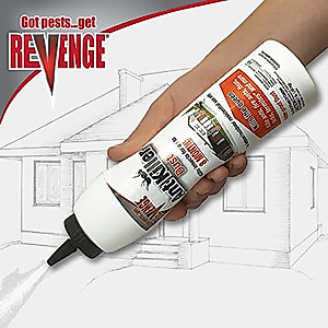 REVENGE Ant Killer Dust, 1 lb. Ready-to-Use Long Lasting and Waterproof Formula for Indoors & Outdoors, Perimeter Treatment