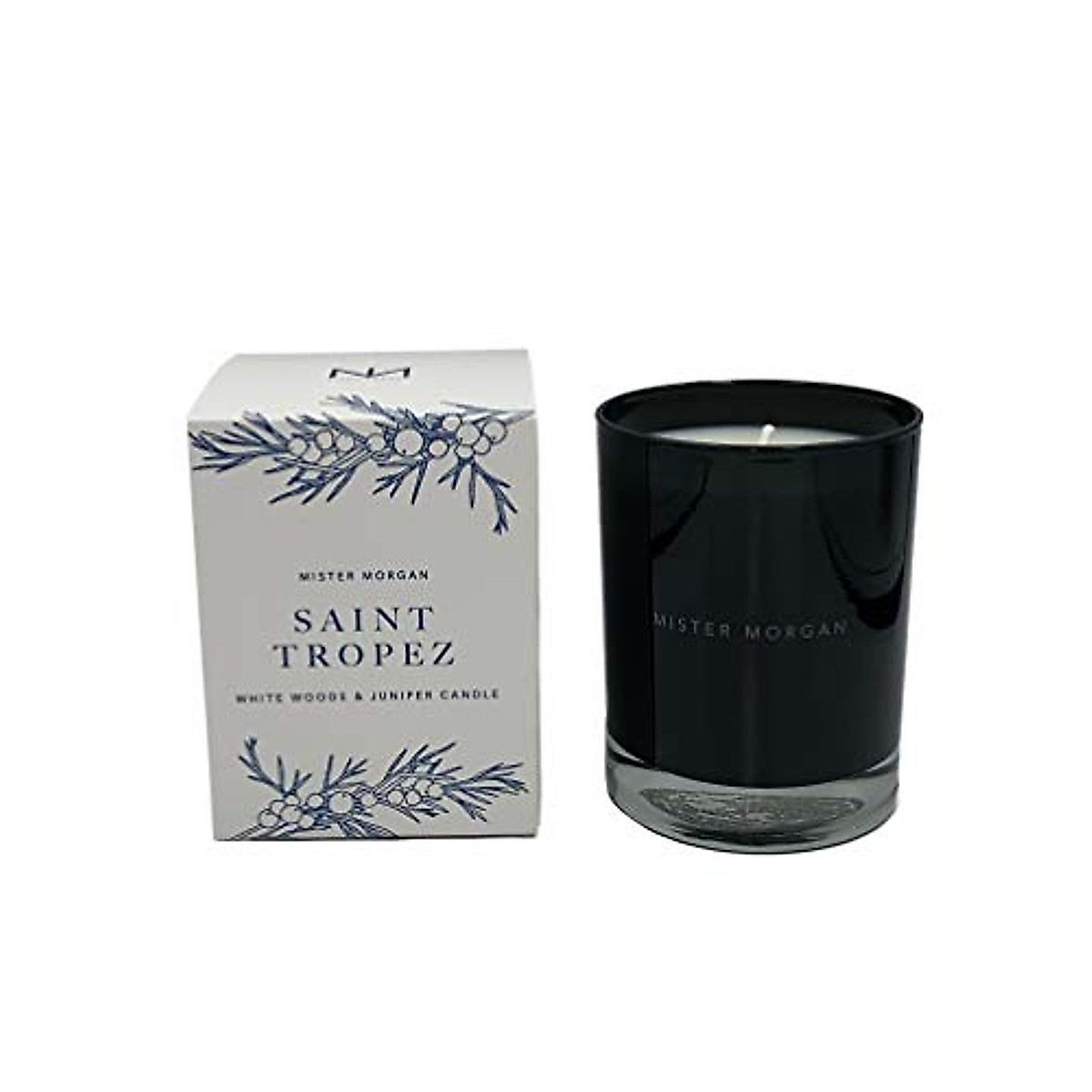 Mister Morgan Saint Tropez, White Woods and Juniper Candle, 11 Ounces