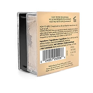 Palladio Rice Powder, Natural, Loose Setting Powder, Absorbs Oil, Leaves Face Looking and Feeling Smooth, Helps Makeup Last Longer For a Flawless, Fresh Look