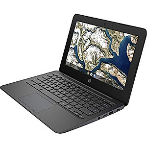 HP Newest Flagship Chromebook, 11.6" HD (1366 x 768) Display, Intel Celeron Processor N3350, 4GB LPDDR2, 32GB eMMC, Chrome OS, HD Graphics 500, 11A-NB0013DX, Ash Gray (Renewed)