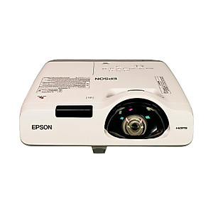 Epson PowerLite 520 3LCD Projector Short-Throw 2700 ANSI H674A HDMI, Bundle: Remote Control, Power Cable, HDMI Cable