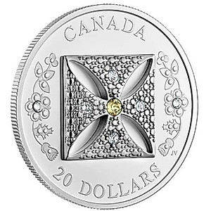 2022 CA CANADA QUEEN ELIZABETH II QEII DIAMOND DIADEM FIRST RELEASES SILVER PROOF COIN $20 NGC PF70