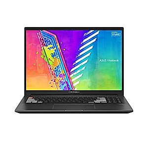ASUS VivoBook Pro 16X Laptop, 16" WQUXGA 16:10 Display, Intel Core i7-12650H CPU, NVIDIA GeForce RTX 3050 Ti, 32GB RAM, 1TB SSD, Windows 11 Home, DialPad, Earl Grey, N7600ZE-EB77