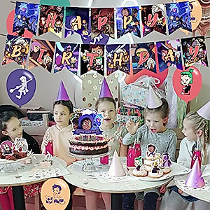 The Owl House Birthday Party Decorations,The owl House Theme Party Supplies for Kids Adults with Happy Birthday Banner Cake Topper Cupcake Toppers Balloons for owl House theme
