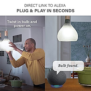 Sengled Smart Light Bulb, Bluetooth Mesh Bulb That Works with Alexa Only, Standard A19, Dimmable Daylight 5000K, E26 60W Equivalent 800LM, 4 Pack – A Certified for Humans Device