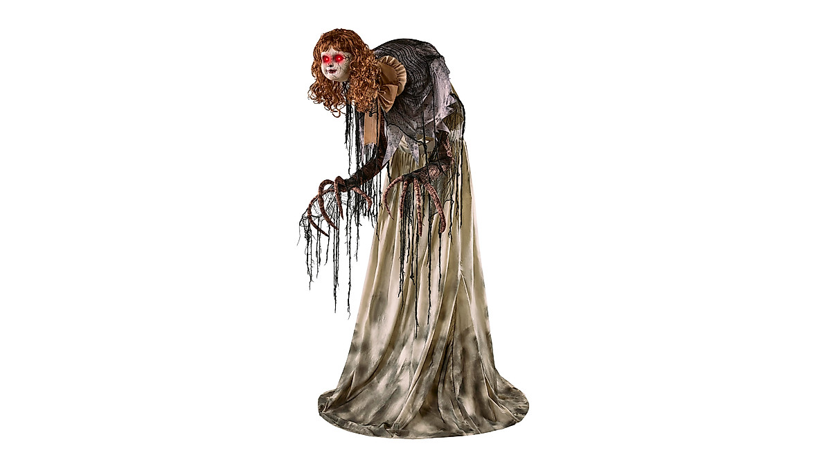 Spirit Halloween 7 Ft Darling Dolly Animatronic | Lurching Forward Motion