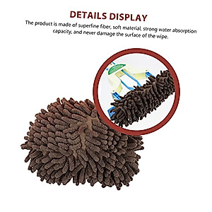 Healeved 10pcs Mop Head Cover Floor Mops Cleaning Mops Household Cleaner Dust Duster Slippers Mop Cover Lazy Mop Slippers Foot Cover for Floor Polishing Mop Slipper Shoes Cover Dust Mop