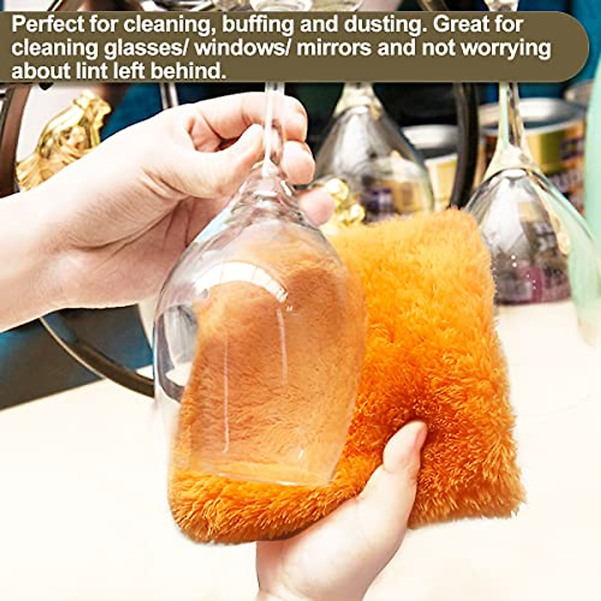 SUPERWASH PLUS Microfiber Towel for Cars Detailing Wash Polishing, Super Absorbent Premium Plush Microfiber Cloth for Household Cleaning, 16 x 14 in - 3 Pack