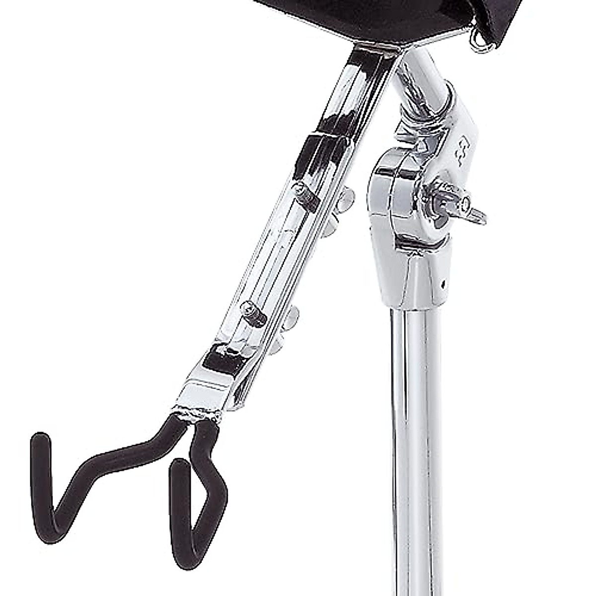 Meinl Percussion Djembe Stand with Double Braced Tripod Legs-NOT Made in China-Equpped with Rubber Padded Hooks, Fully Height and Angle Adjustable, 2-Year Warranty, Black (TMD)