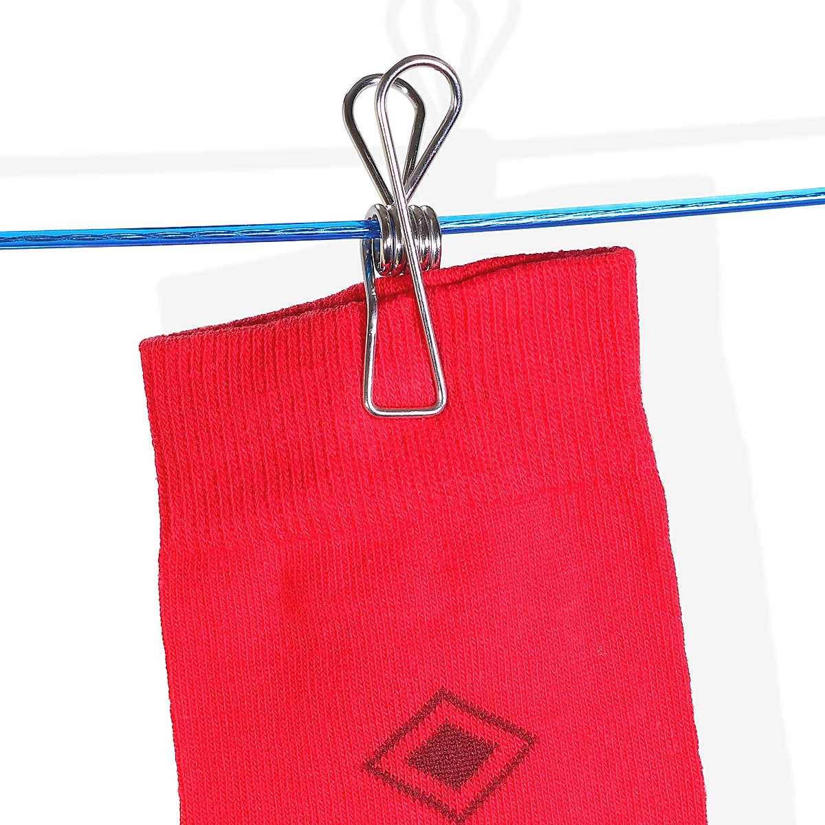 Oakenleaf Clothespins Stainless Steel Will Not Rust 316 Marine Grade 40 Piece Wire Durable Hurricane Proof Clothes Pegs Modern & Eco Friendly 2.3inch - The Forever Peg