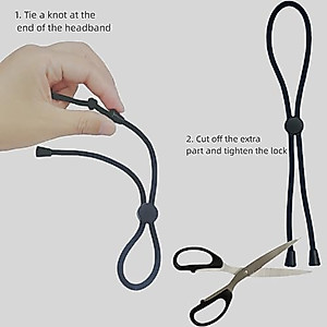 6 Pcs Adjustable Length hair ties for Thick Hair, Afro Hair Accessories for Afro Puffs Thick Curly Natural Hair, Ponytails, Locs, 4c/4b Hair, Pineapples Hairstyles for Black Women Girls