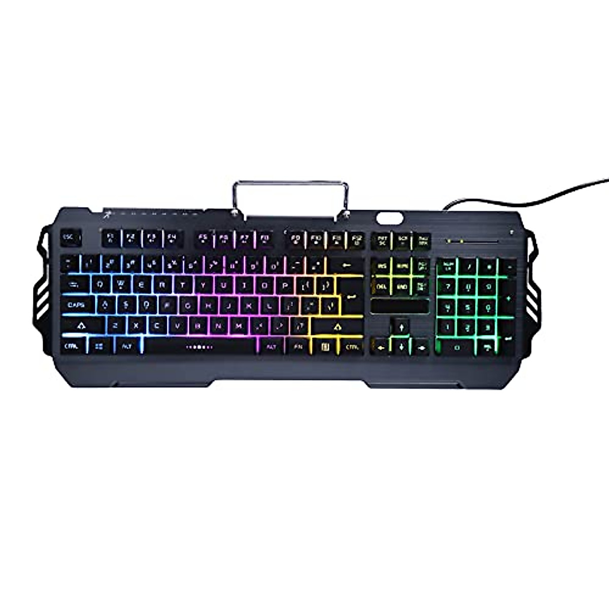 CHICIRIS Mechanical Gaming Keyboard, Aluminum Alloy Panel PC Gaming Keyboards for Home