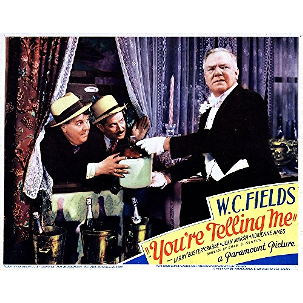 Posterazzi You'Re Telling Me W.C. Fields 1934 Movie Masterprint Poster Print, (28 x 22)