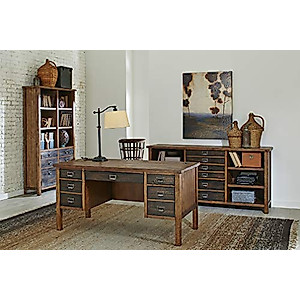 Martin Furniture Heritage Half Pedestal Desk