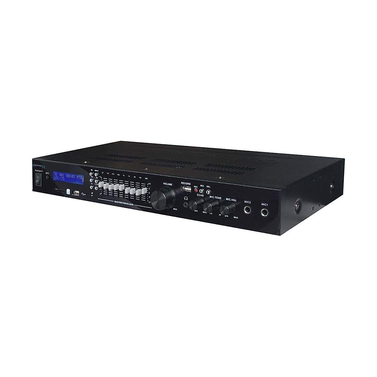 Technical Pro STUDIOPRO1 Professional Rackmount USB/SD Recording and Editing Deck