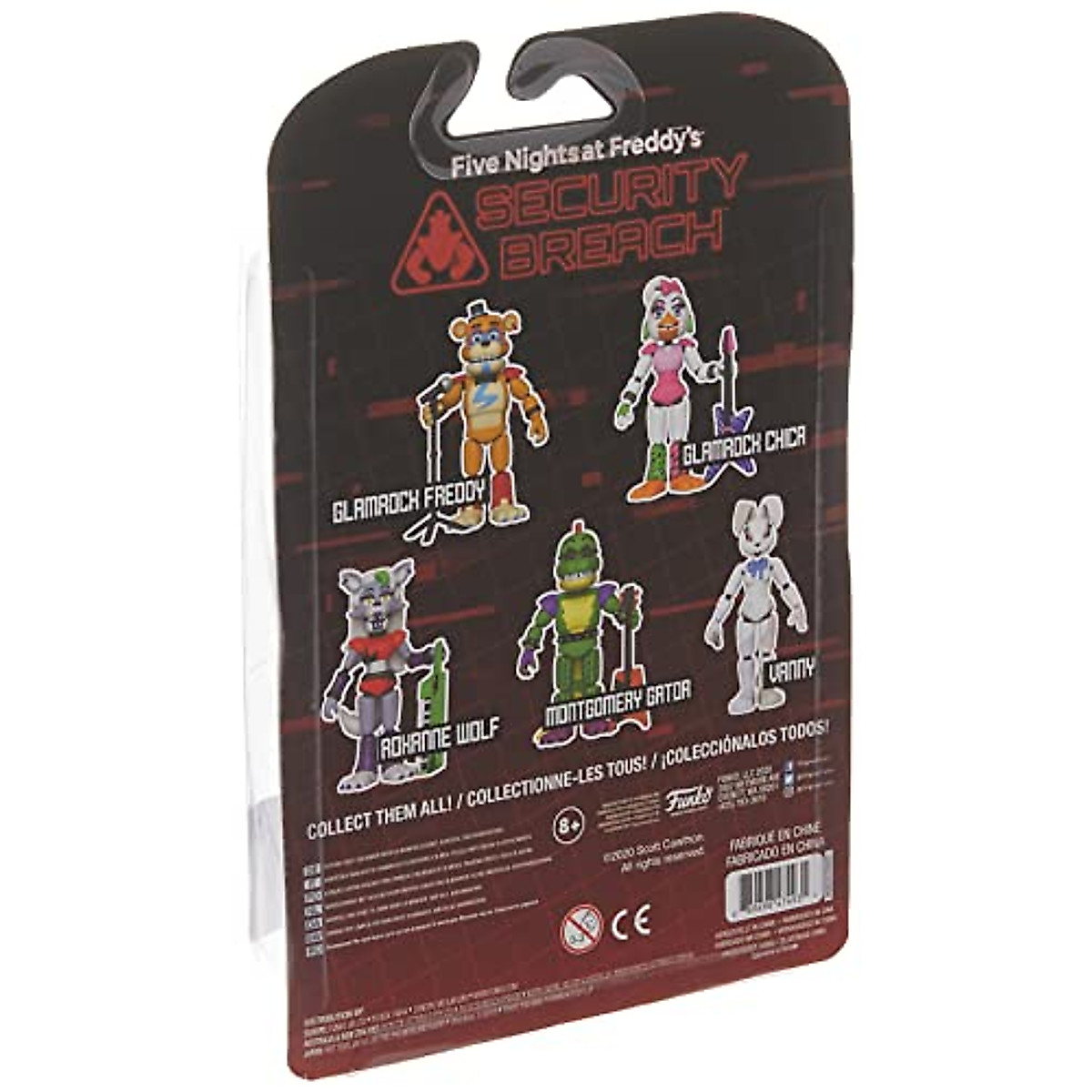 Funko Action Figure: Five Nights at Freddy's (FNAF) - PizzaPlex - Roxanne Wolf - FNAF Pizza Simulator - Collectible - Gift Idea - Official Merchandise - for Boys, Girls, Kids & Adults