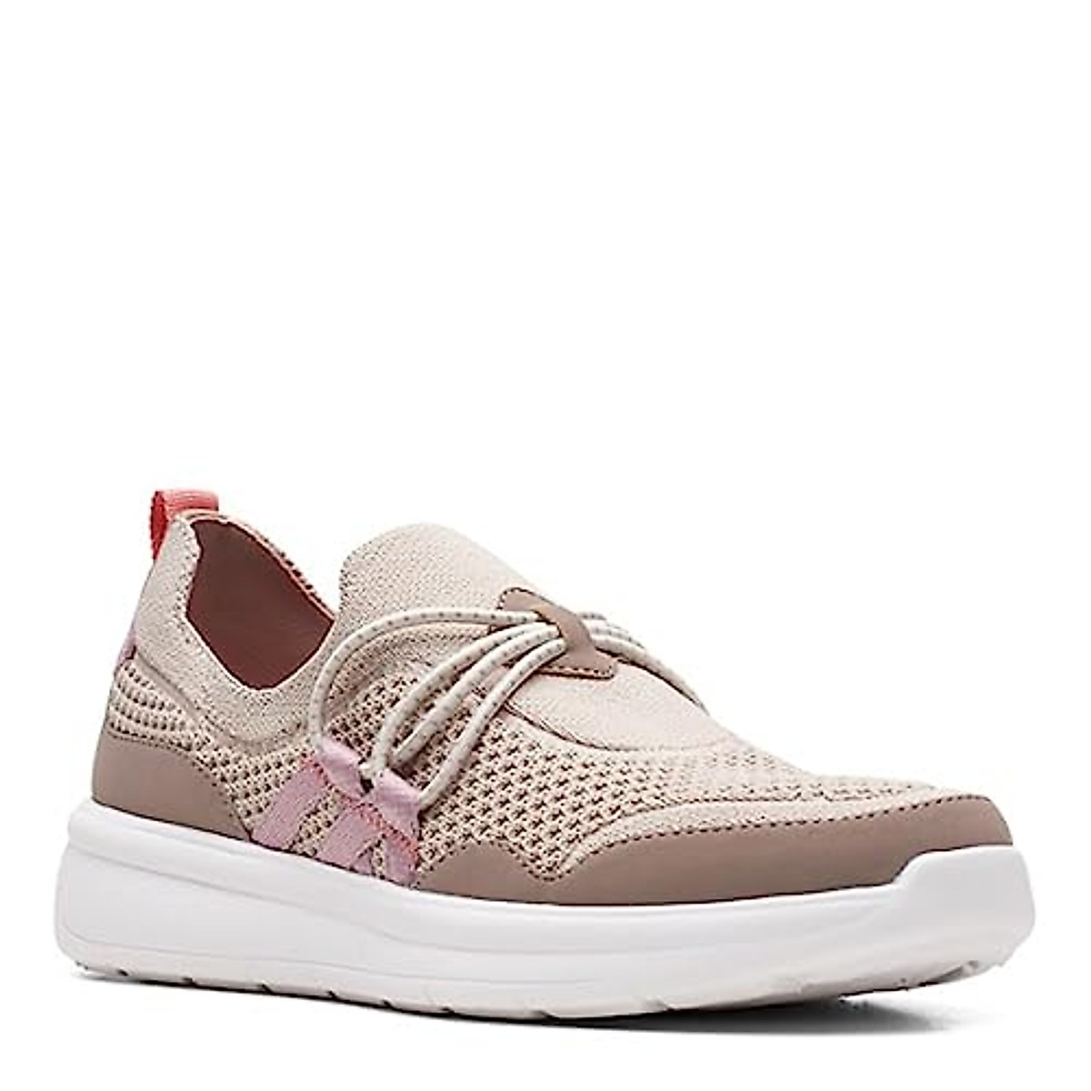 Clarks Women's Ezera Run Loafer, Taupe Combi, 9