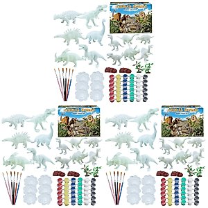 SEWACC 192 Pcs DIY Painted Animals Children Painting Supplies Kids Painting Supplies Children Painting Toy Painting Kit for Children Toys Hand Painting Graffiti Plastic White