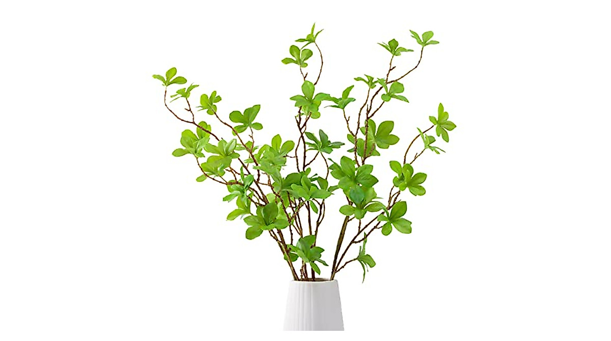 Heleze Artificial Greenery Stems for Home Decor - Faux Plants