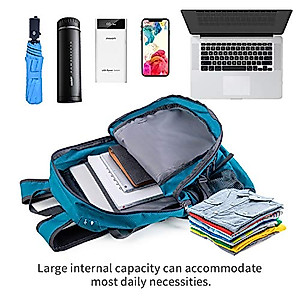 Sharkborough NODLAND 40L Lightweight Hiking Backpack Water Resistant Packable Daypack