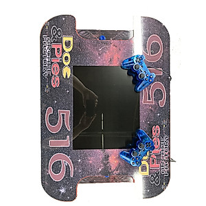 Doc and Pies Arcade Factory Full Size Professional Cocktail Arcade Machine | 516 Classic Games | 2-Player | Full Size LCD Screen, Buttons and Joystick | Made in The USA | 3-Year Warranty