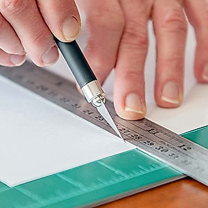 AccuTec Pro Hobby Blades #11 Standard Refill - 100-Pack - Precision Engineered with High Carbon Steel for Acute Point - APBL-5006