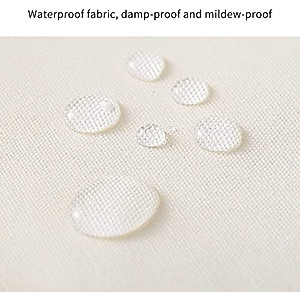 Vailando 3-Pack Large Canvas Comforter Storage Bags Closet Organizer for Clothes Sweater Clothes Organizer with Dual Zipper Three Carrying Handles for Blanket Closet Storage Container