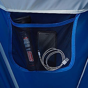 Coleman Camping Tent | 8 Person Montana Cabin Tent with Hinged Door