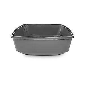 So Phresh Charcoal Open Cat Litter Box, 19.25" L X 13" X 5" H