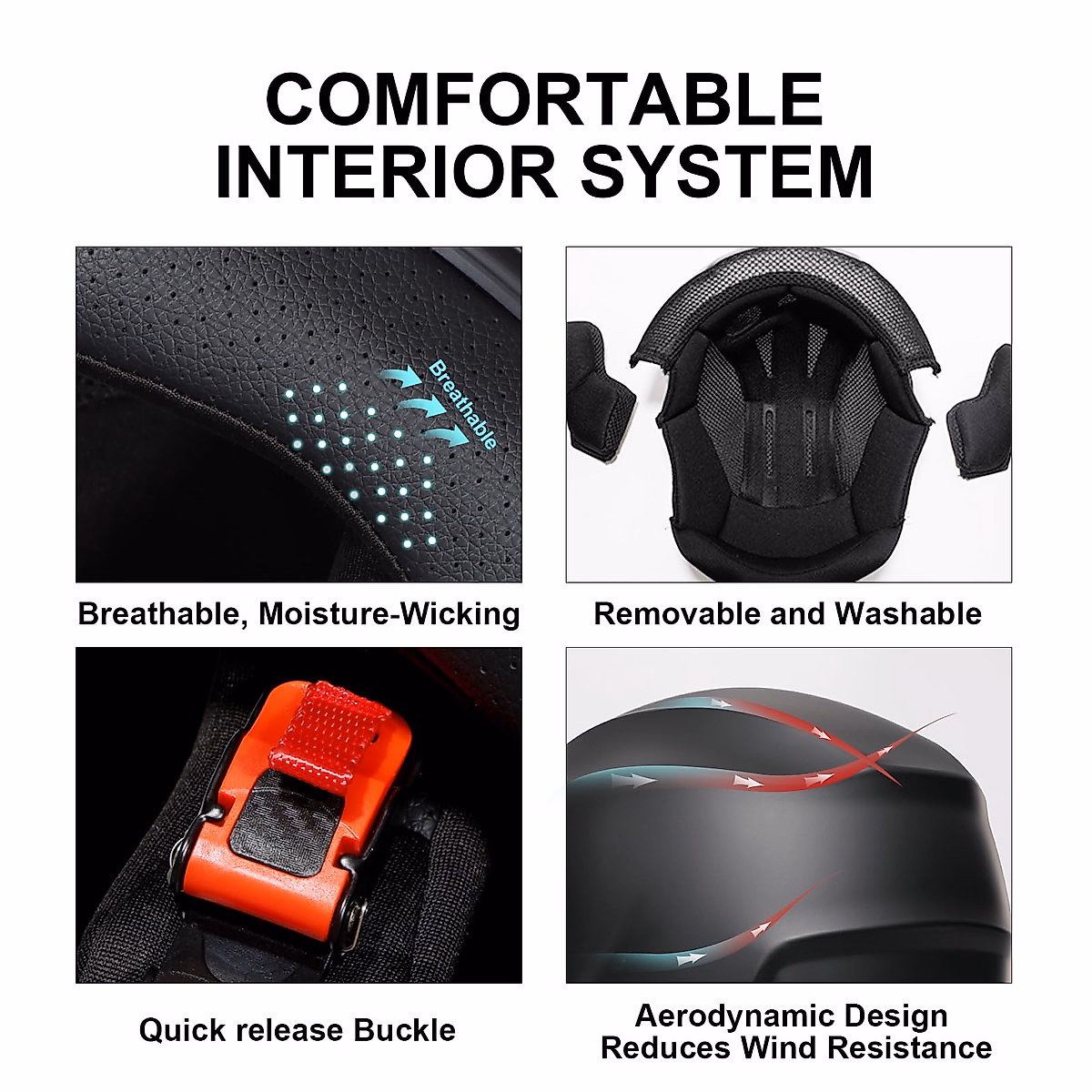 TRIANGLE Motorcycle Helmets Full Face Motorcycle Helmet for Men & Women with Tinted and Clear Visor Meet Dot Approved