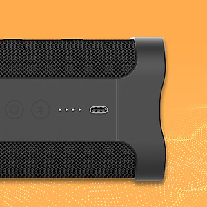 Skullcandy Terrain XL Wireless Bluetooth Speaker - IPX7 Waterproof Portable Speaker, 18 Hour Battery, Nylon Wrist Wrap, True Wireless Stereo