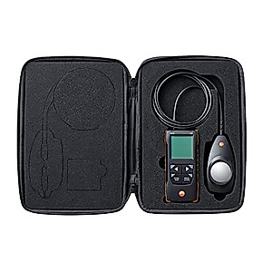 Testo 545 Digital Lux Meter – Light Meter Handheld for Light Illuminance Measurement in Workplaces – Range of up to 100,000 Lux – Luxometer with App Compatibility