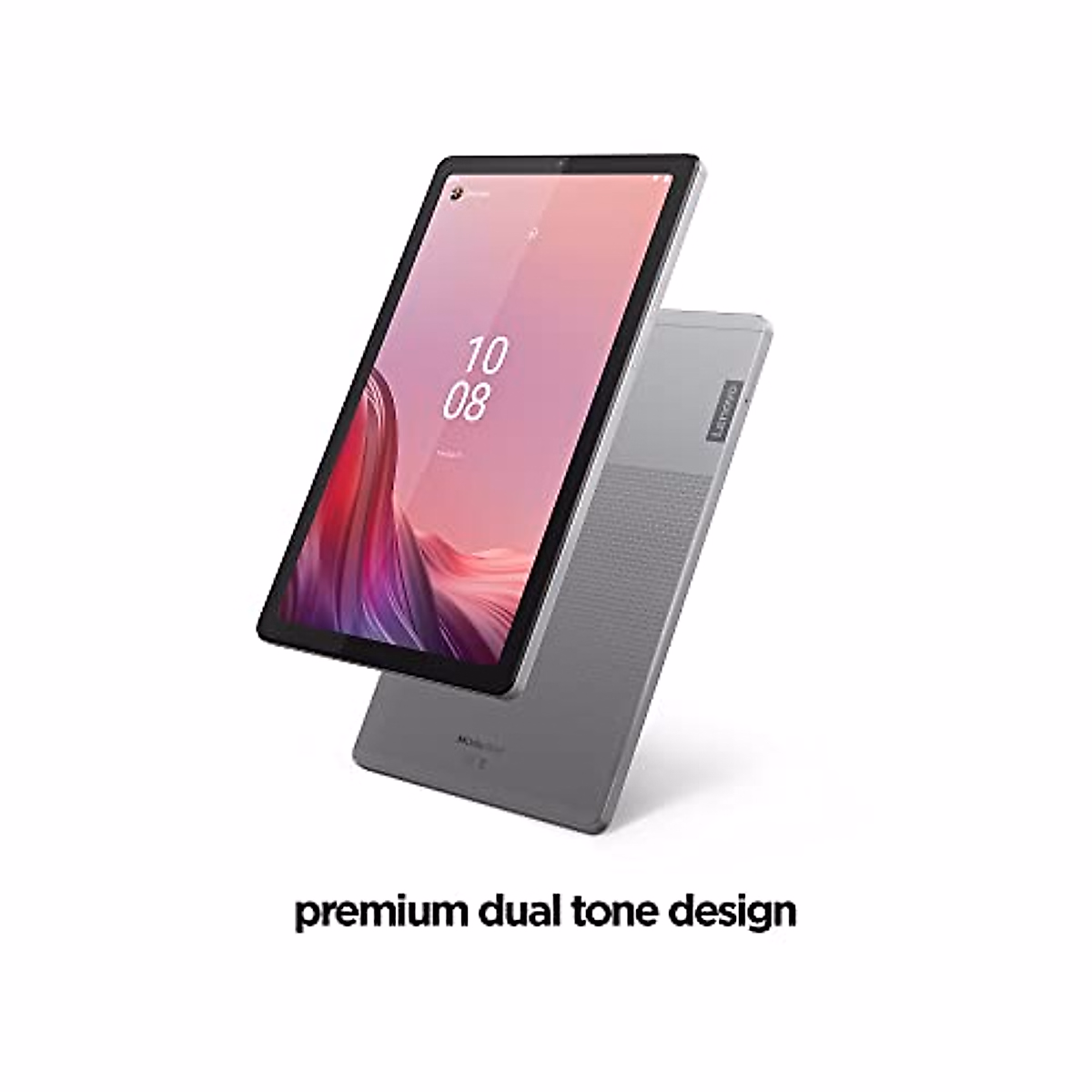 Lenovo Tab M9-2023 - Tablet - Long Battery Life - 9" HD - Front 2MP & Rear 8MP Camera - 3GB Memory - 32GB Storage - Android 12 or Later - Folio Case Included,Gray
