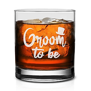 NeeNoNex Groom To Be Whiskey Glass