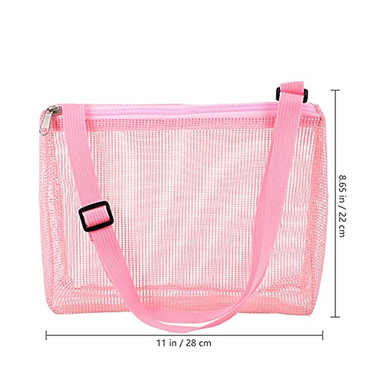 Kisangel Portable Mesh Bag Shower Caddy Practical Toiletry and Bath Organizer Tote