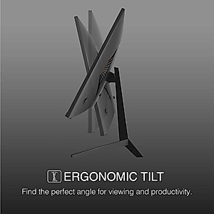 Packard Bell airFrame 32" FHD Monitor, 1920x1080, Ultrawide, VESA Mount Compatible, Tilt Adjustment, HDMI/VGA, Slim Bezel, for Home, Office, and Light Gaming
