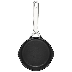Le Creuset Toughened Nonstick Pro Open Saucepan with Double Pour Spouts, 1.7 qt.