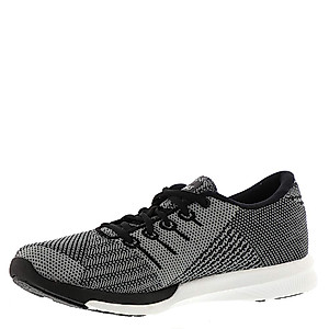 ASICS Women's fuzeX Knit Running Shoe Carbon/Black/White 8 (S)